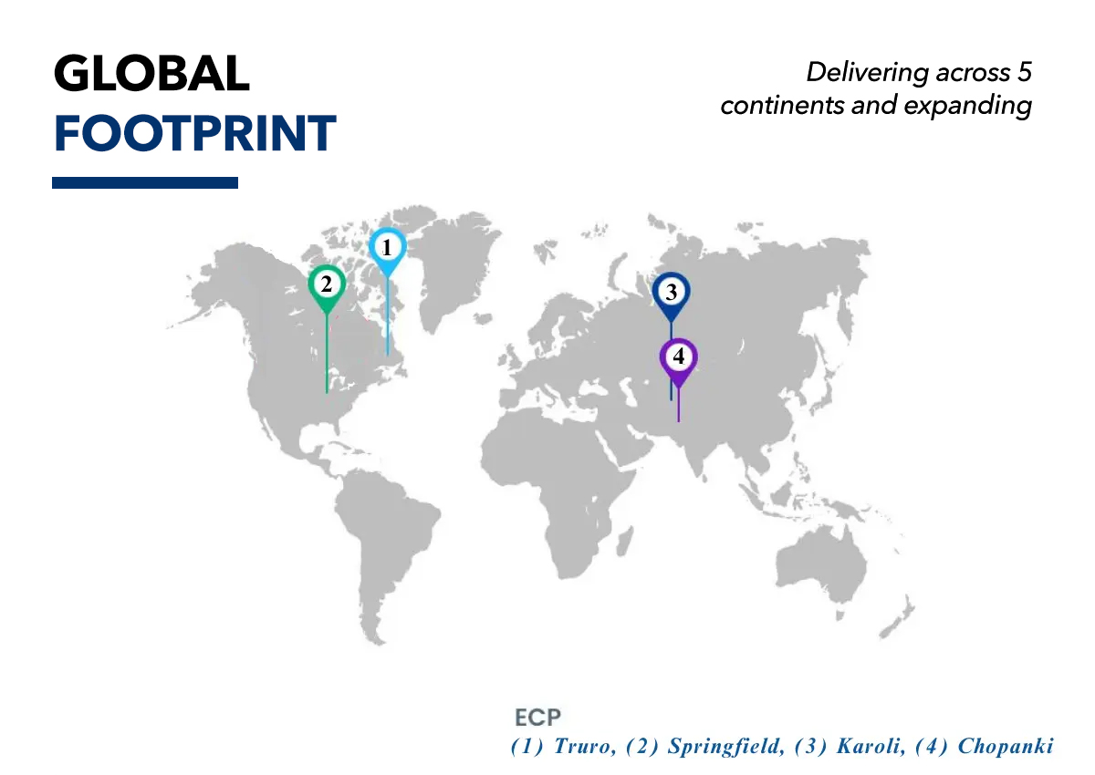 Global Footprint - IPG - ECP Division